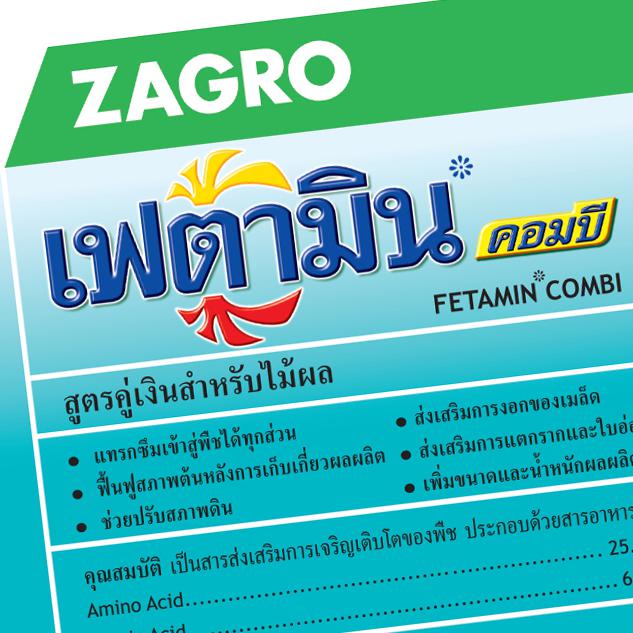 เฟตามิน คอมบี (FETAMIN COMBI) | Zagro (Thailand) Ltd